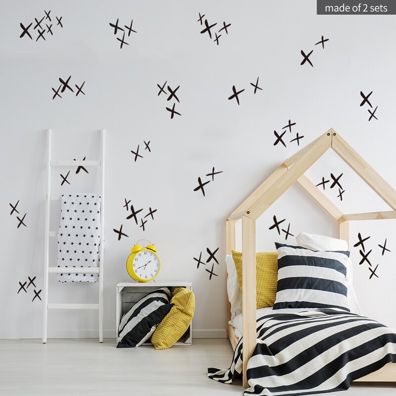 Tofok Children Room Nordic Style Wall Stickers Nur... – Grandado