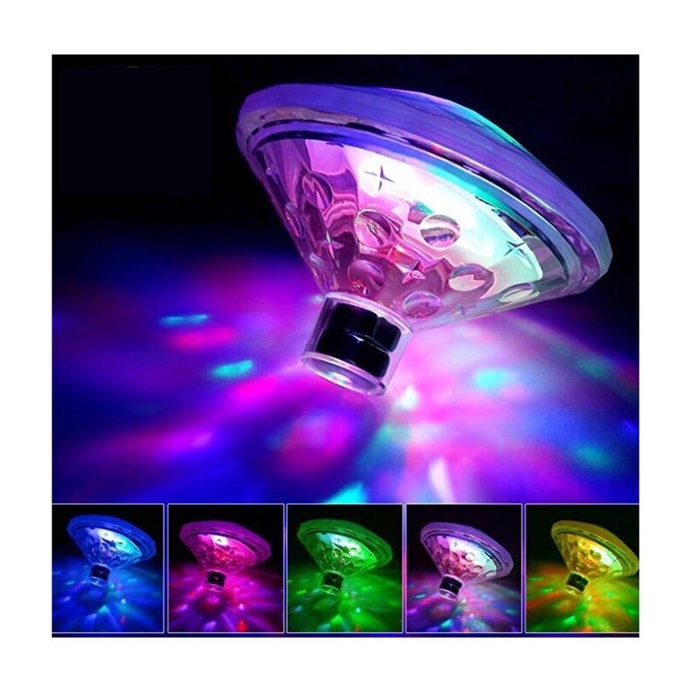ICOCO Colorful Waterproof LED Projector Light Bath... – Grandado