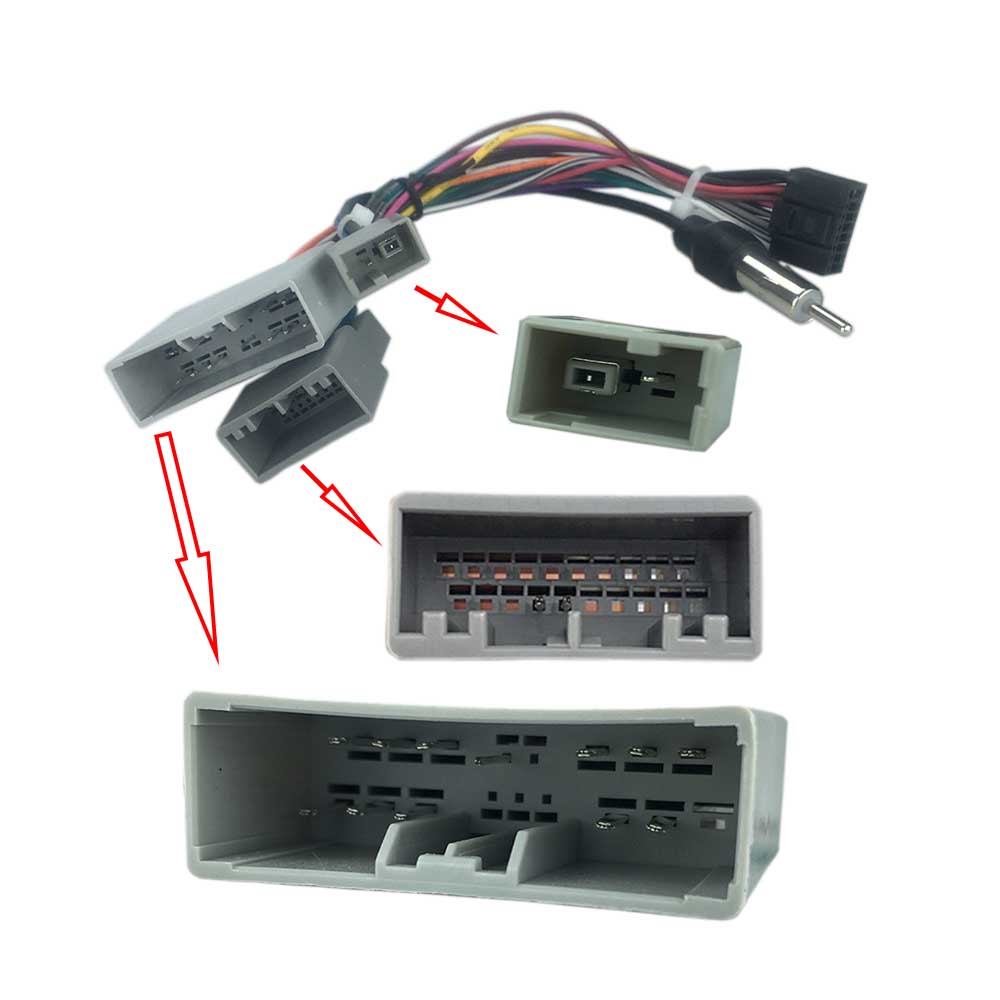 Car Radio Cable Adapter for HONDA CRV Civic 2007 W... – Grandado