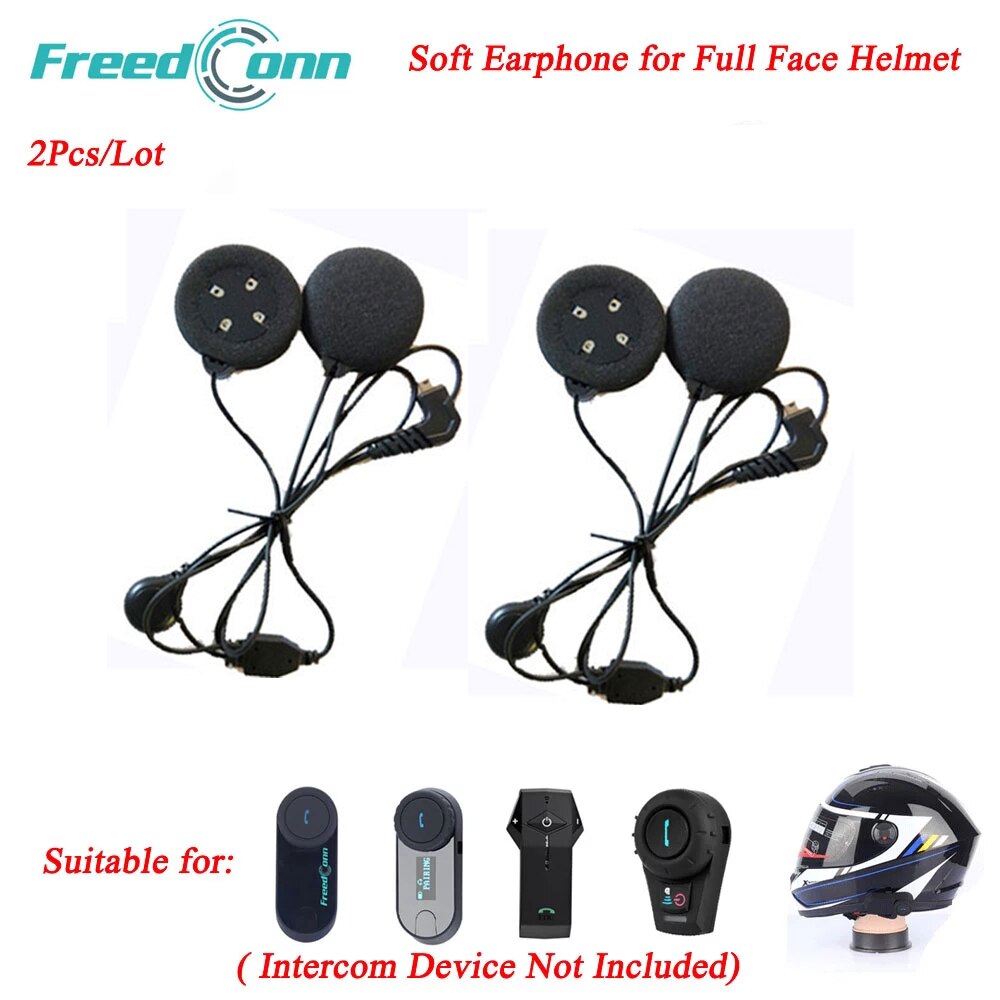2Pcs Freedconn Motorcycle Intercom Headphone Acces... – Vicedeal