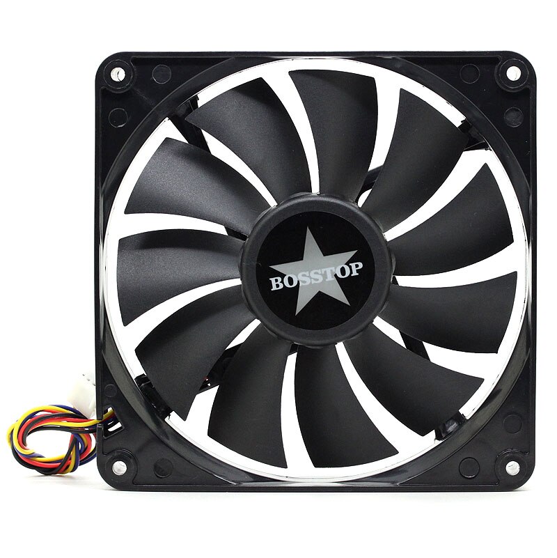 14CM mute desktop computer case host power radiato... – Vicedeal