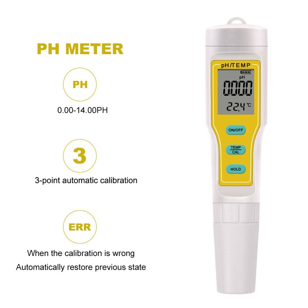Digital ATC PH Meters Automatic Calibration PH Soi... – Vicedeal
