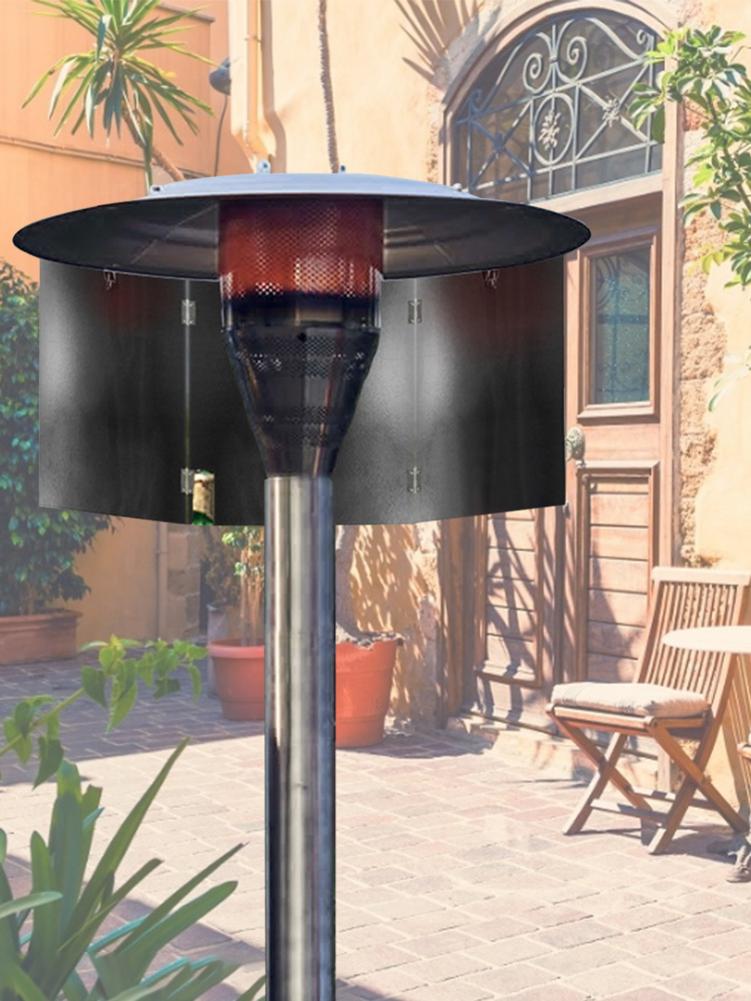 Outdoor Courtyard Heater Reflector Shield Patio He... – Grandado