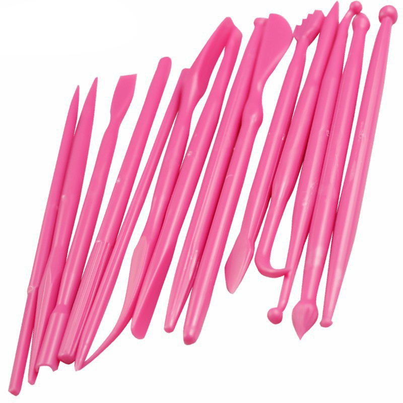 14 Pcs Set Plastic Crafts Clay Modeling Tool Potte... – Vicedeal