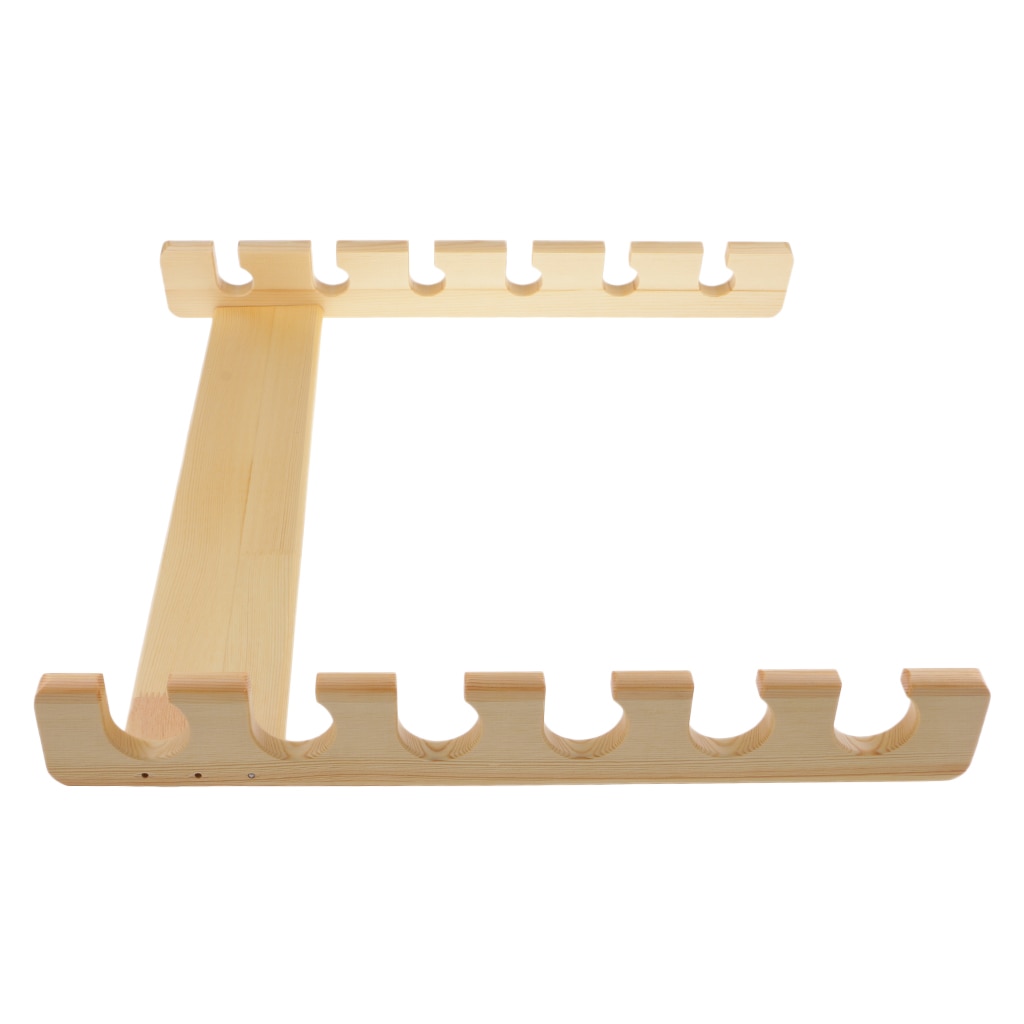 Fishing Rod Rack Storage 6-Rods Pole Wall Mount Ho... – Grandado