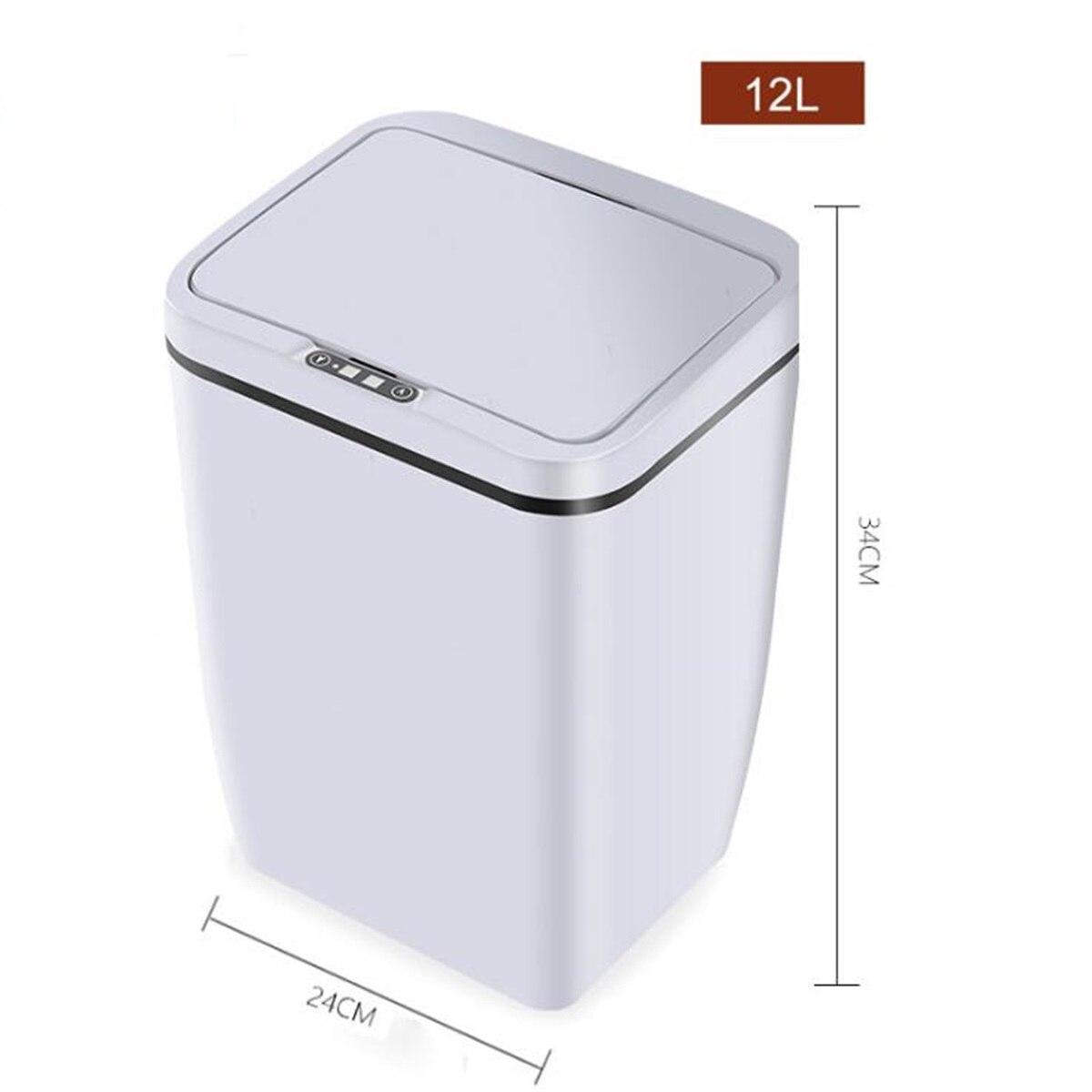 12L Smart Automatic Sensor Dustbin Sensor Trash Ca... – Grandado