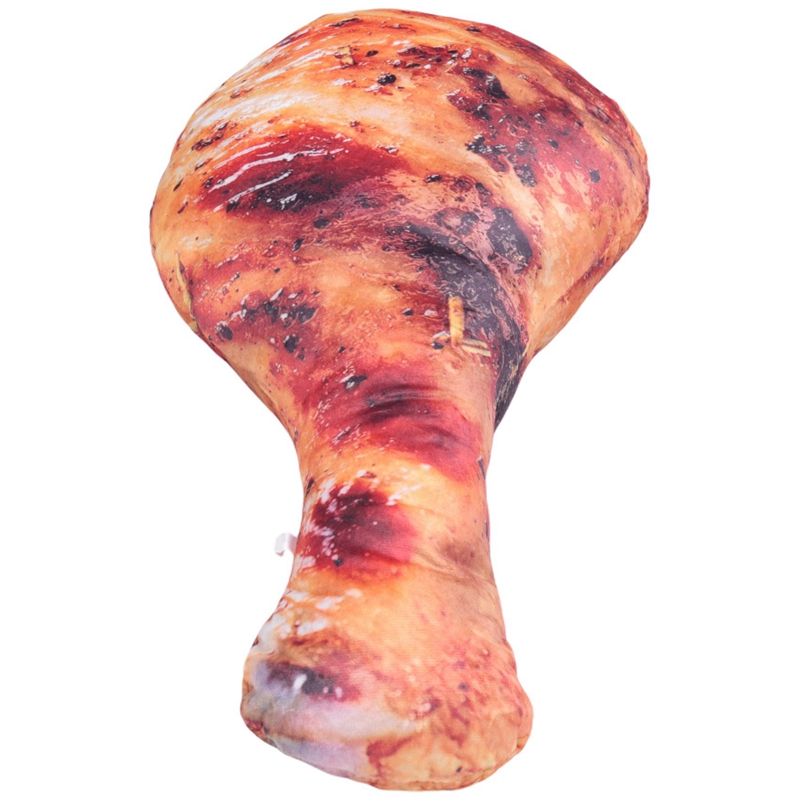 3D Simulation Fried Chicken Leg Pillow & Home ... – Grandado