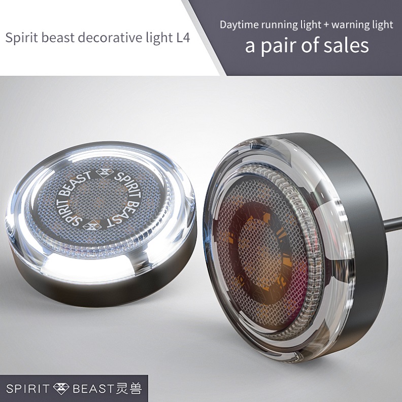SPIRIT BEAST Motorcycle LED Lights Highlight Headl... – Grandado