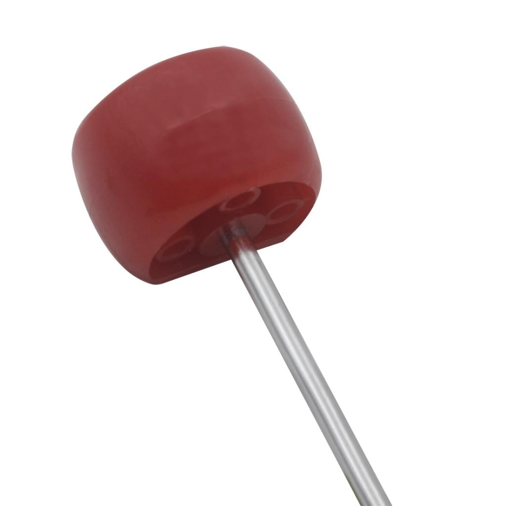 Roestvrijstalen As Rood Drum Pedaal Vilt Bass Drum... – Vicedeal