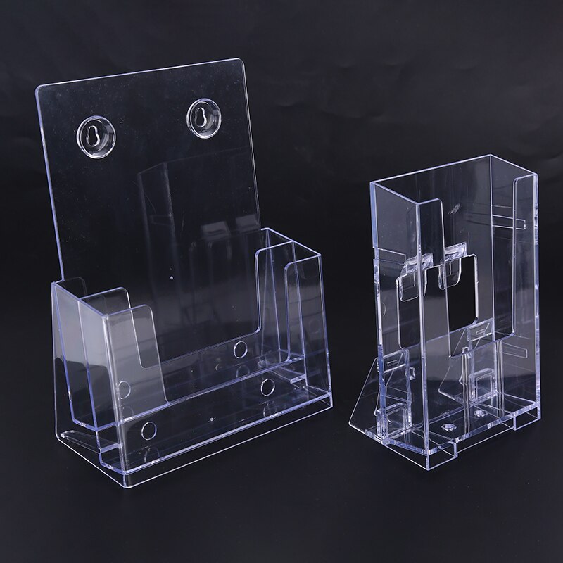 Clear Acrylic Business Card Holder Brochure Office... – Vicedeal