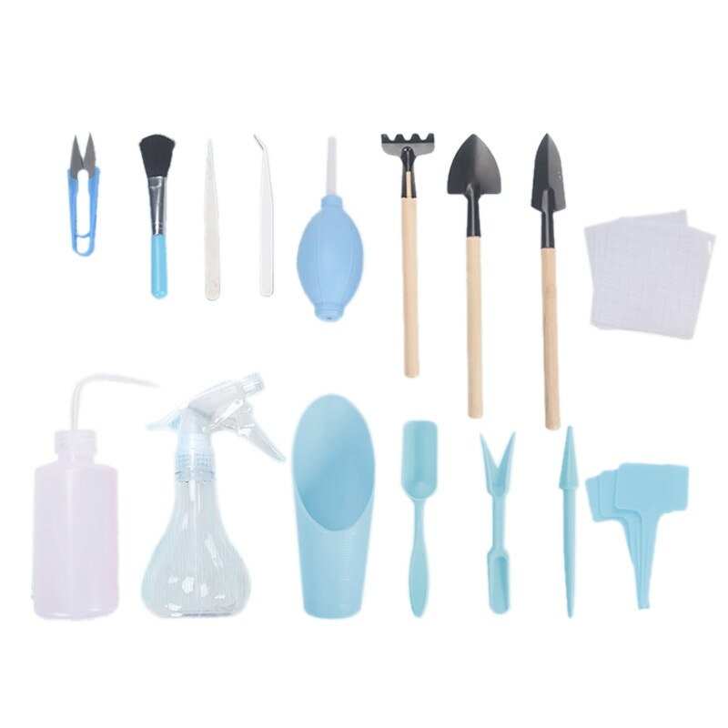 16 Pieces Succulent Plants Tools, Mini Garden Tool... – Grandado