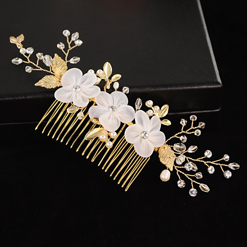 Peinetas TRiXY H76 para el pelo de flores, tocados... – Grandado