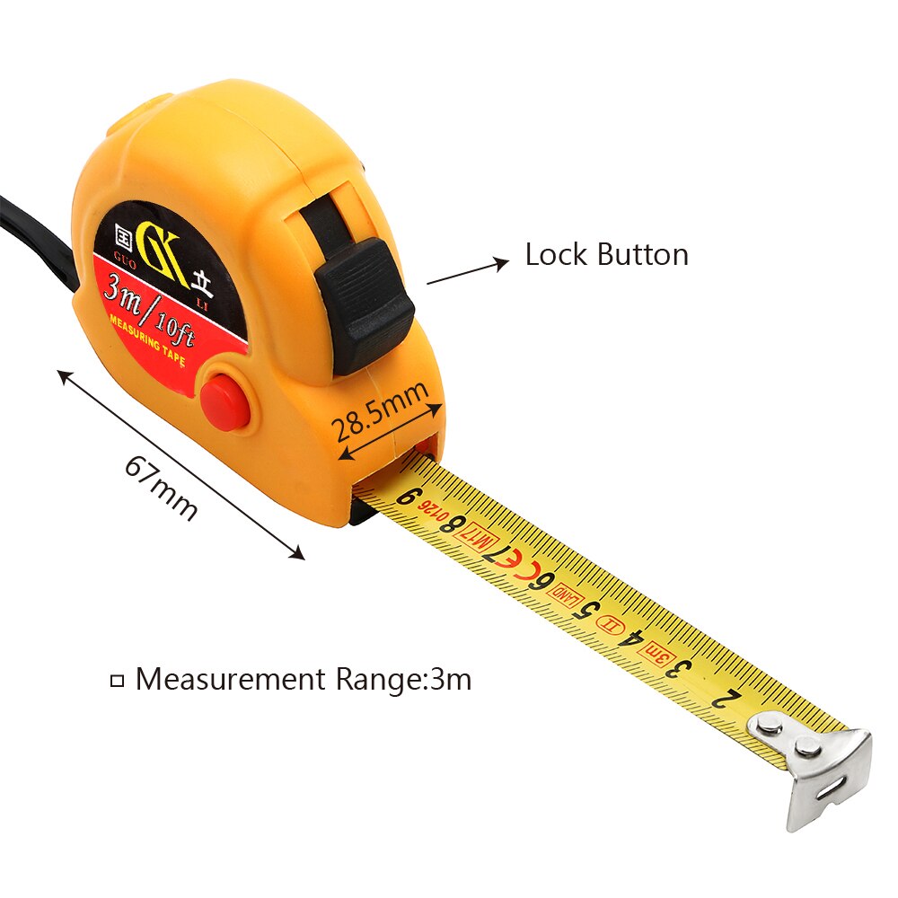 NICEYARD Tape Measure Portable Pull Rule Measuring... – Grandado