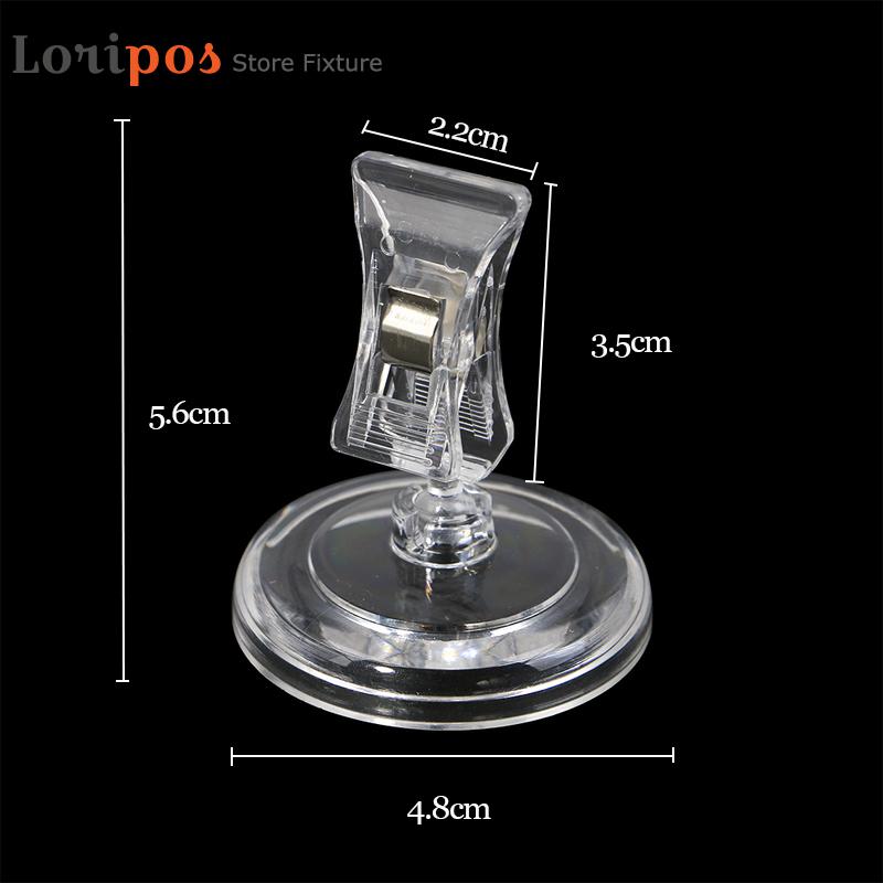 Clear POP Plastic Sign Paper Card Display Price La... – Grandado