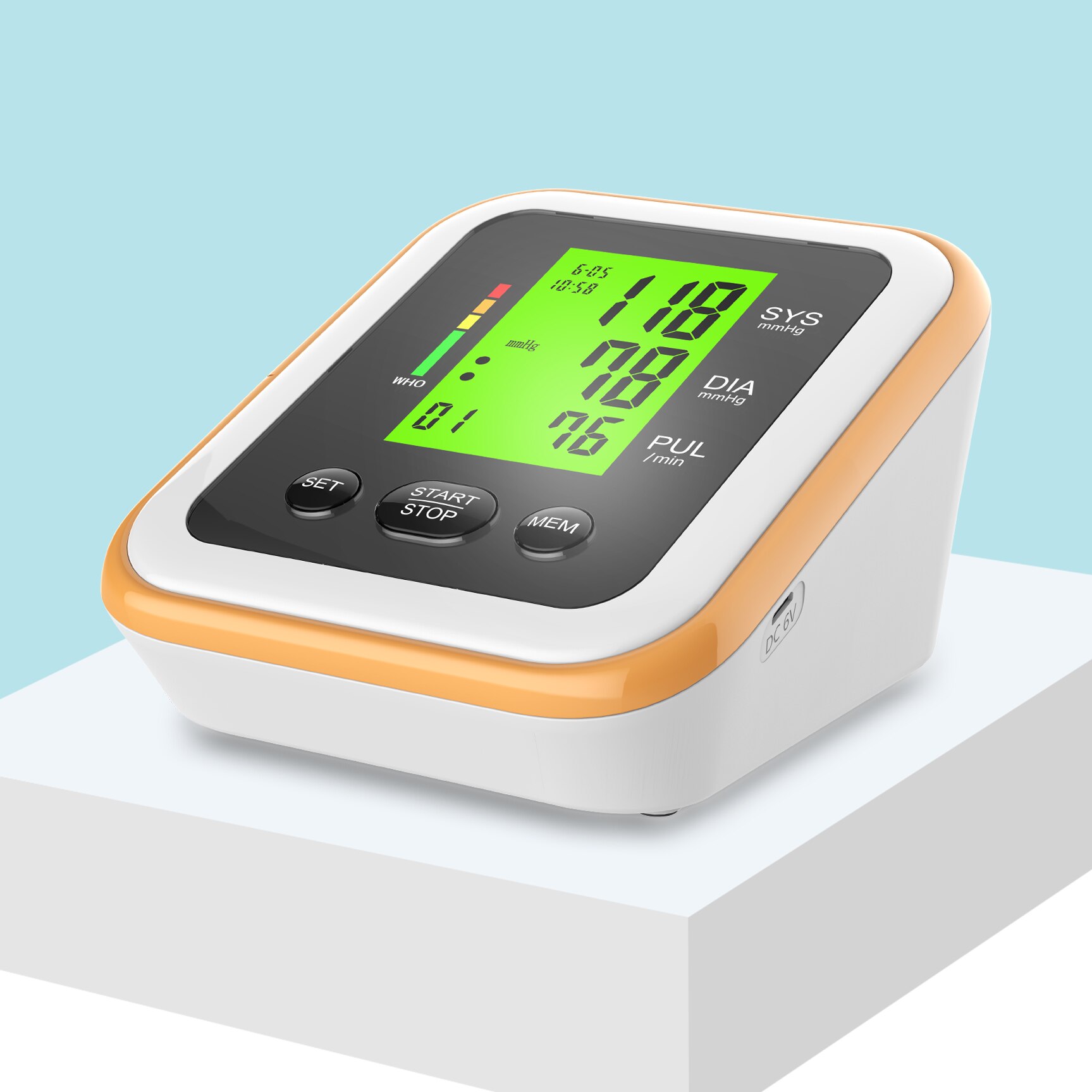 Arm Automatic Blood Pressure Monitor BP Voice Sphy... – Vicedeal