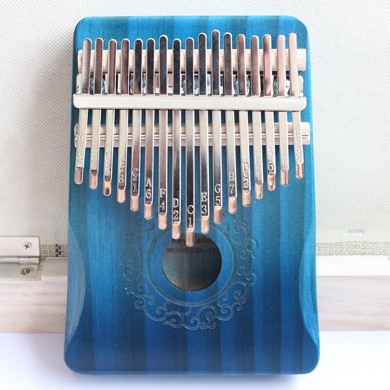17-key Kalimba thumb portable piano finger elastic... – Vicedeal