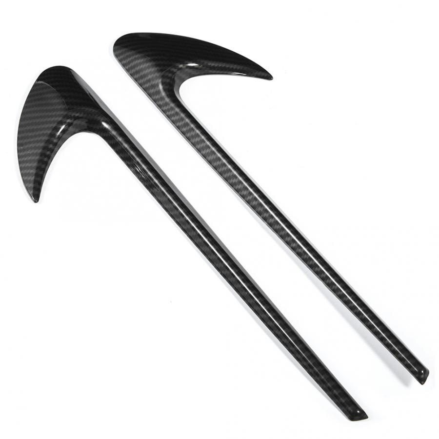 Car Fender Stickers Decoration Carbon Fiber Style ... – Grandado