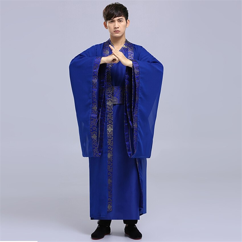 Men Hanfu Adult Traditional Chinese Clothing Folk ... – Grandado