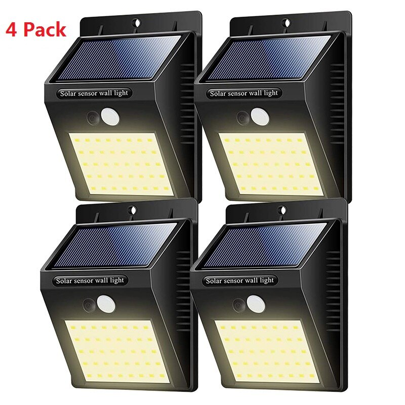 1/2/4 Pcs Solar Lichter Im Freien 40 LED Warmweiß ... – Vicedeal