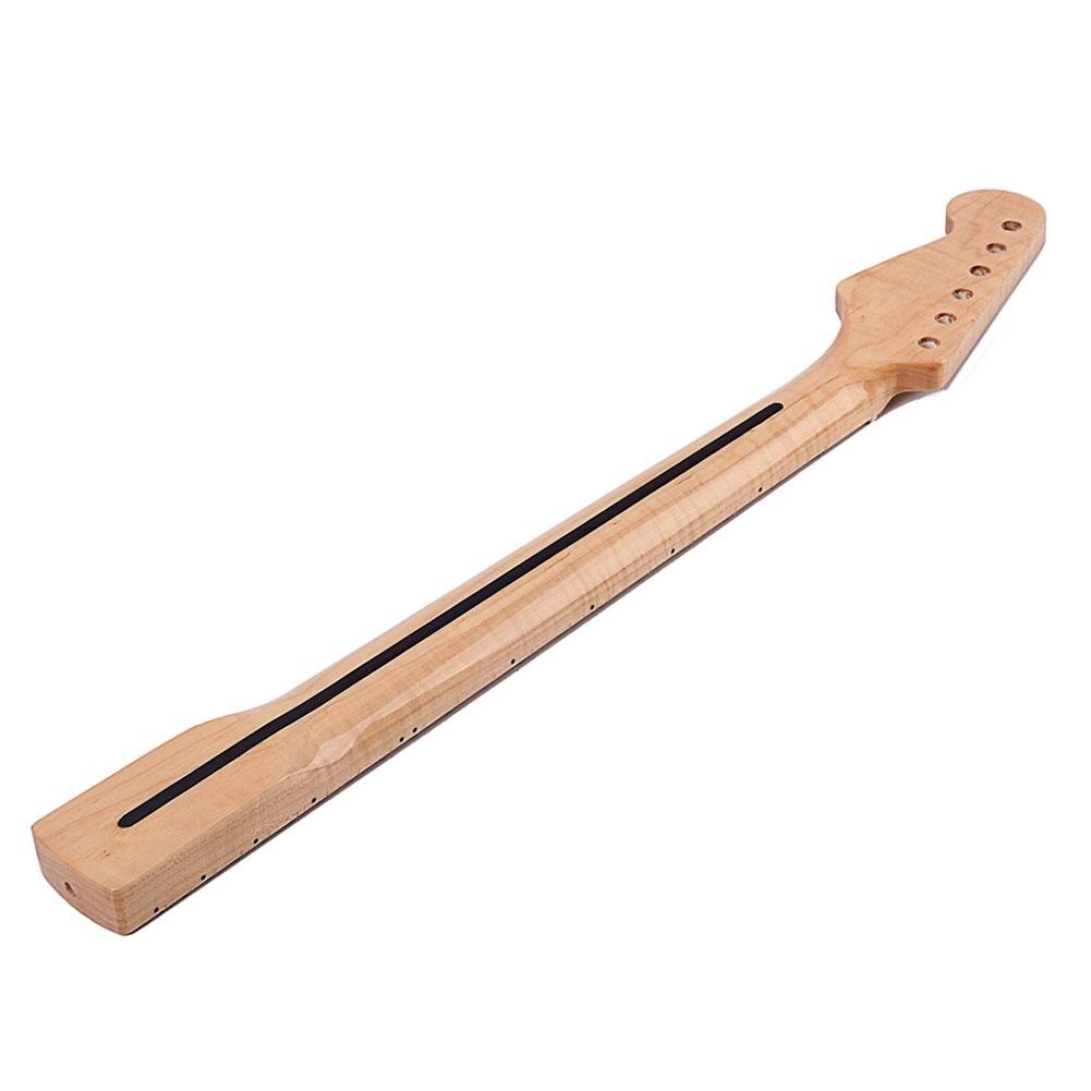 21 Maple Wood Fret Maple Glossy Natural ST Electri... – Grandado