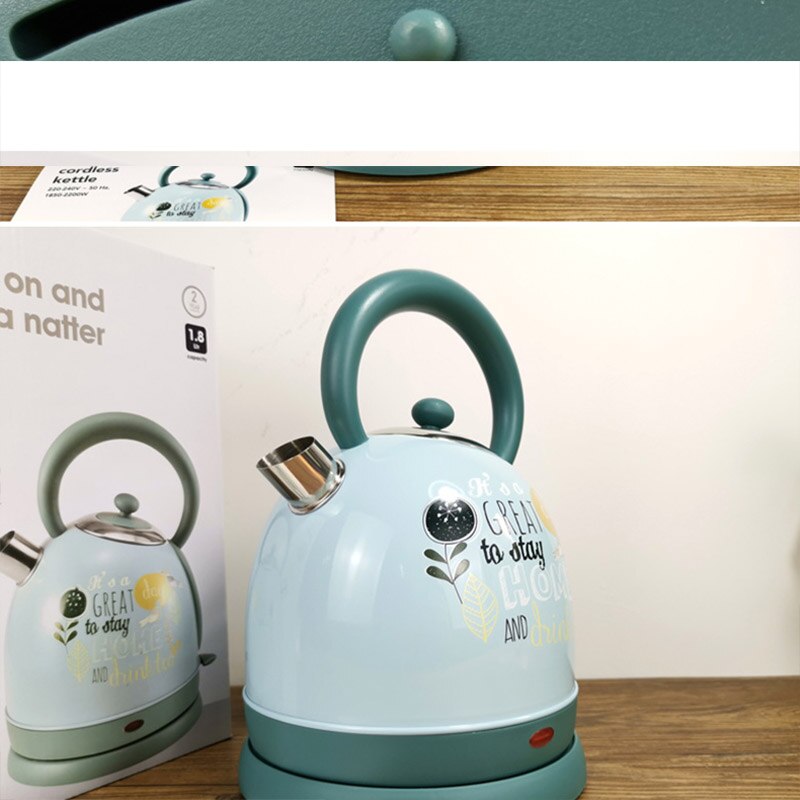 Waterkoker 1.8L Kleurendruk Waterkoker 1850W Snell... – Grandado