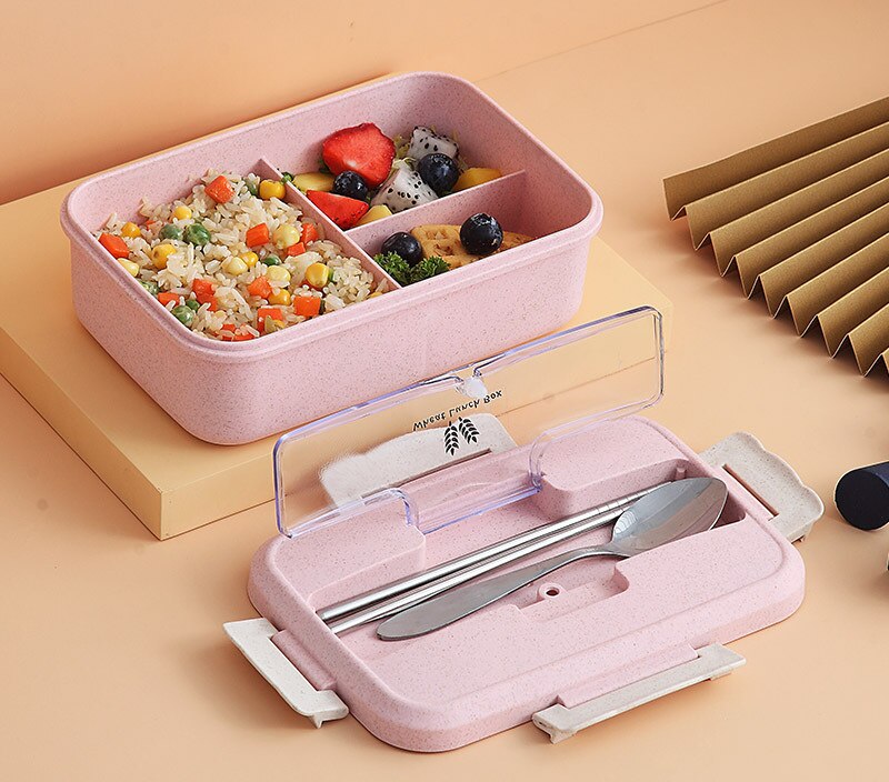 Lunch Box Food Container Bento Box Heated Lunchbox... – Grandado