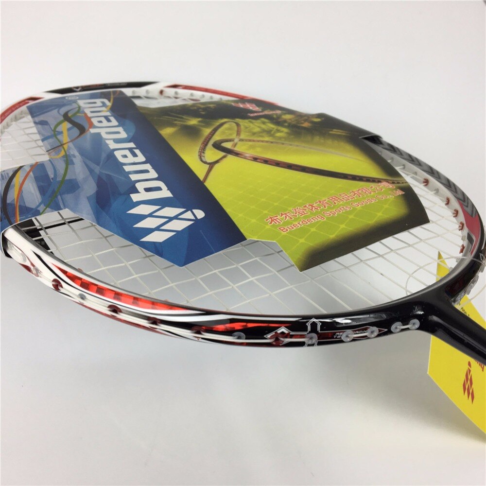 N90 III carbon badminton racket with string and ov... – Grandado