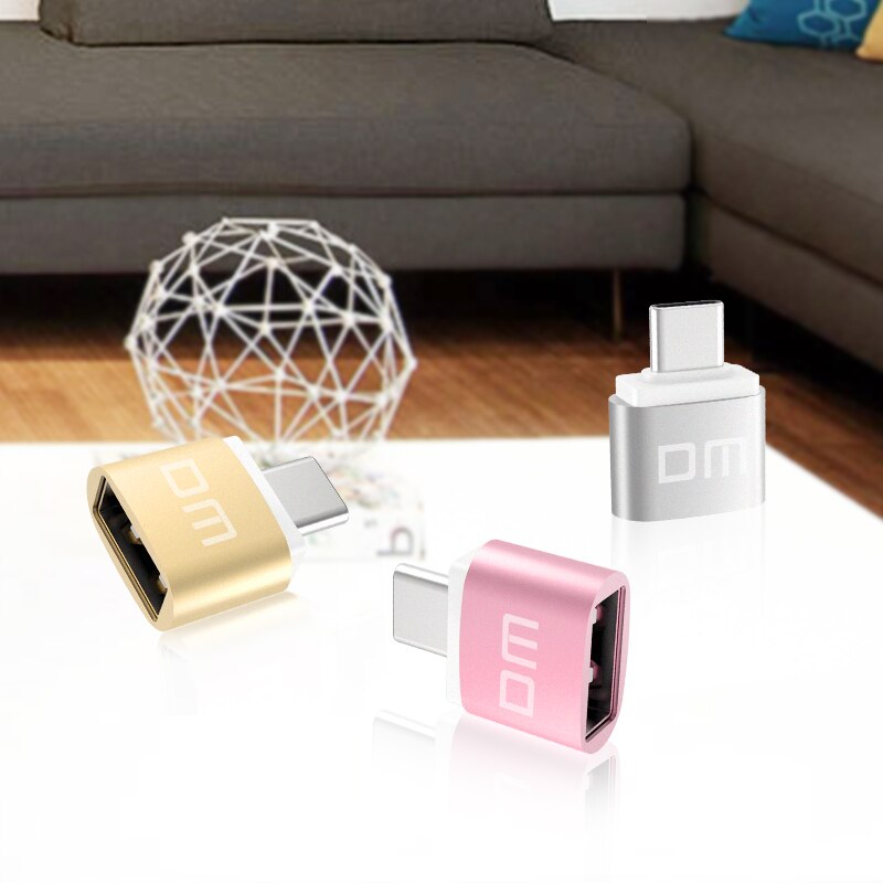 DM Type-C Adapter Silver USB C Male to USB2.0 Fema... – Vicedeal