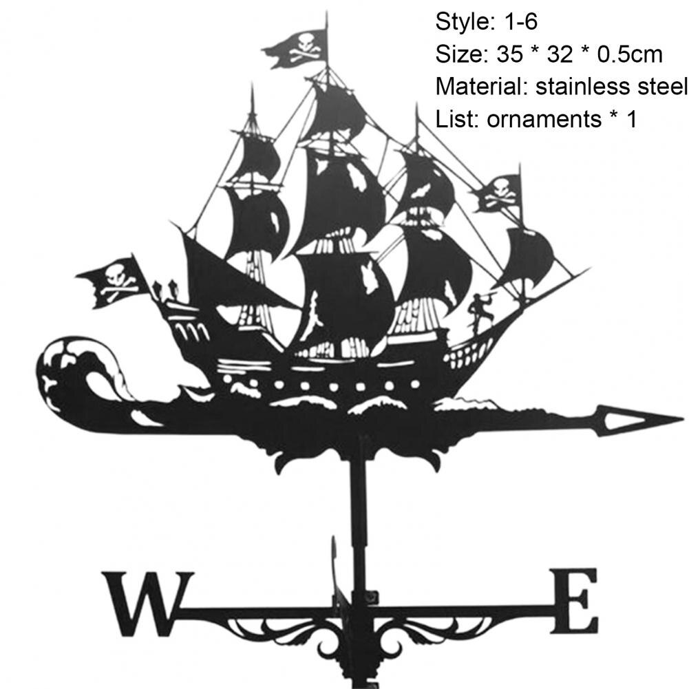 Weather Vane with Roof Mount Architectural Style S... – Grandado