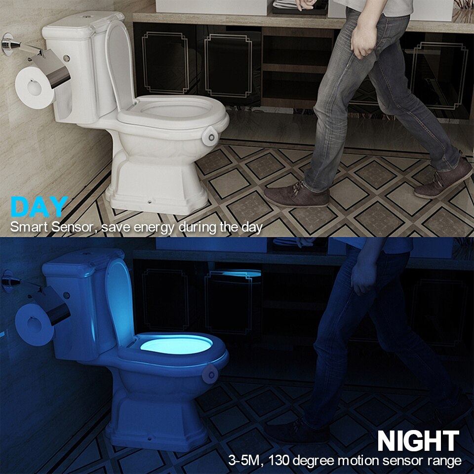 Wc Licht Clever Bewegung Sensor Wc Sitz Nacht Lich... – Grandado