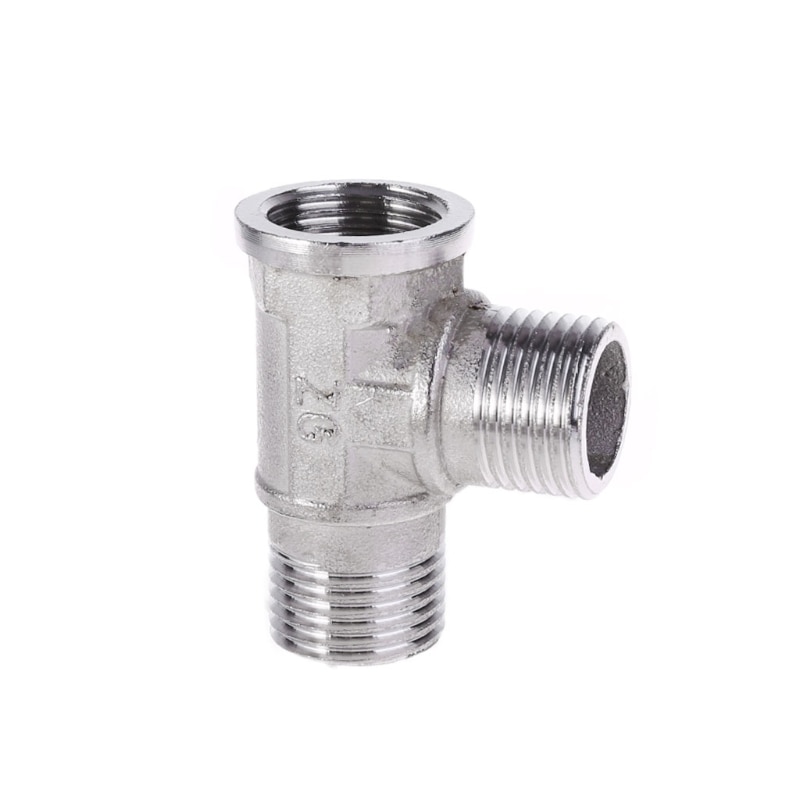 G1/2" Tee 3 Way Plumping Pipe Fittings Stainless S... – Grandado