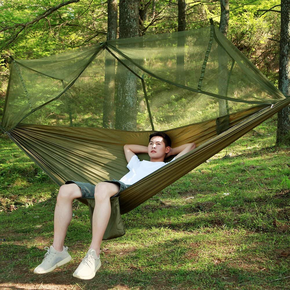 Portable Outdoor Camping Jungle Swing Hammock Mosq... – Grandado