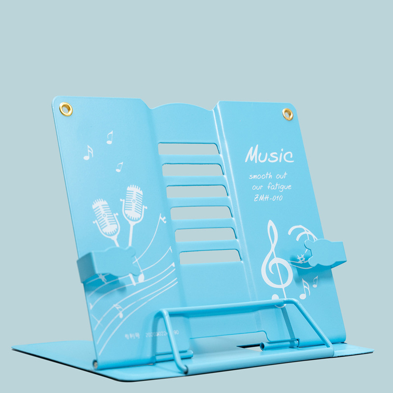 Book Stopper Reading Stand Book Holder Metal Adjus... – Grandado