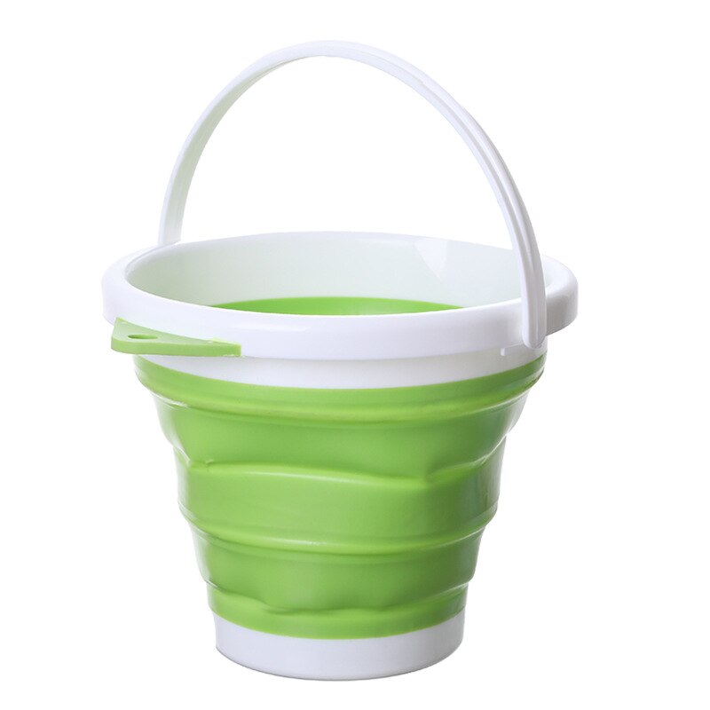 Portable folding barrels plastic bucket outdoor ca... – Grandado