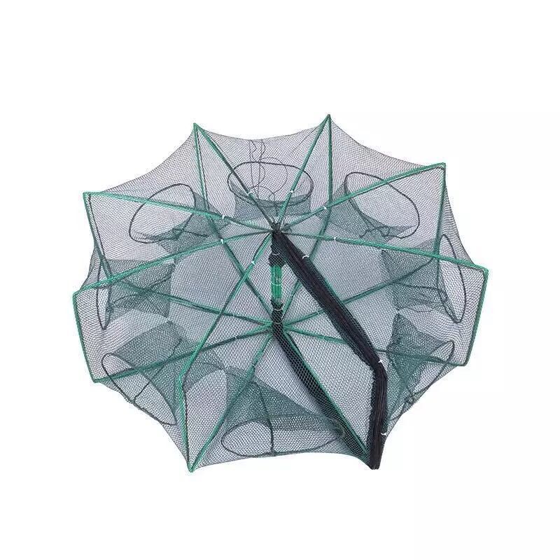 8-10 Holes Automatic Fishing Net Shrimp Cage Folda... – Grandado