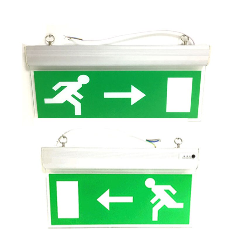 Ac220v White Led Emergency Light Exit Sign Indicat... – Vicedeal