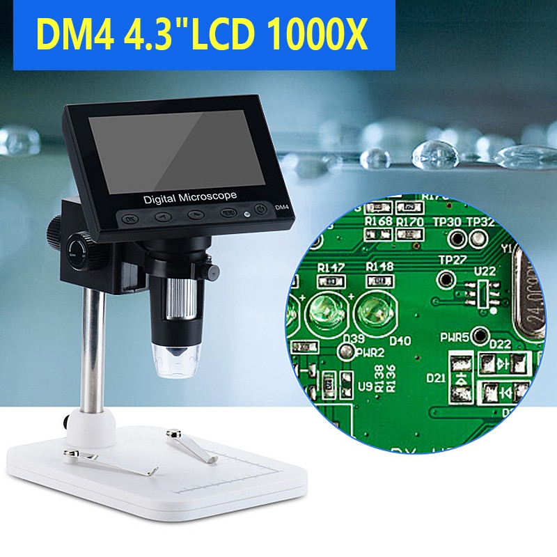 Microscopio Digital Mikroskop 1200X USB Mikroskop ... – Vicedeal