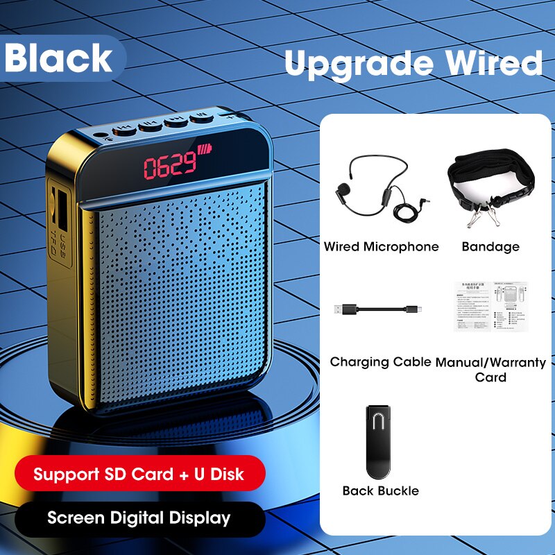 UHF Megaphone Speaker Microphone Wireless Micropho... – Vicedeal