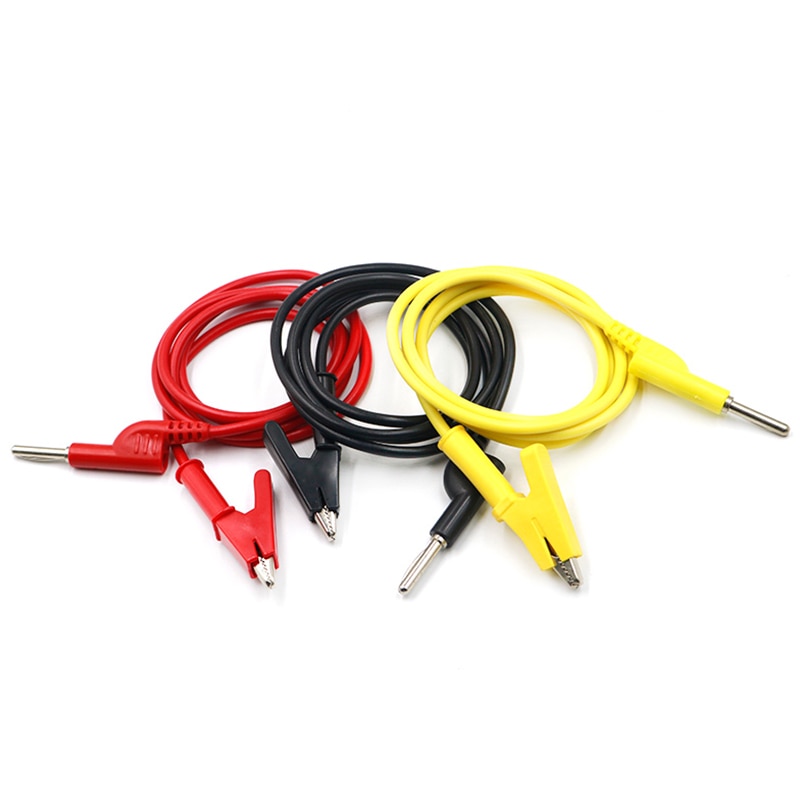 1Pcs 1M 4Mm Banana Banana Plug Test Kabel Lood Voo... – Grandado 1Pcs 1M 4Mm Banana Banana Plug Test Kabel Lood Voo... – Grandado