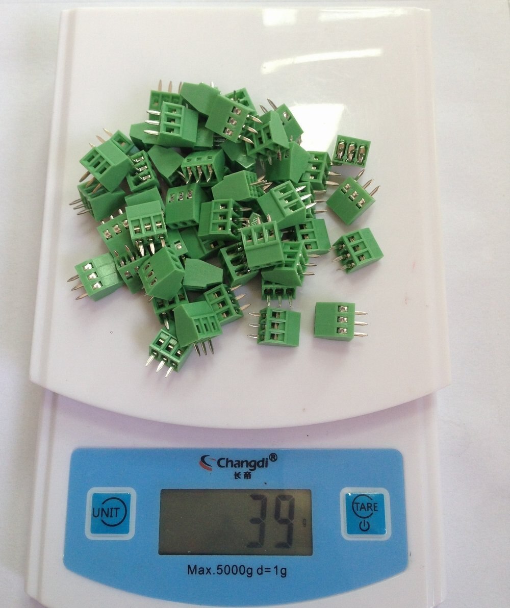 50pcs 3 Poles 2.54mm Pitch PCB Screw Wire Connecto... – Grandado
