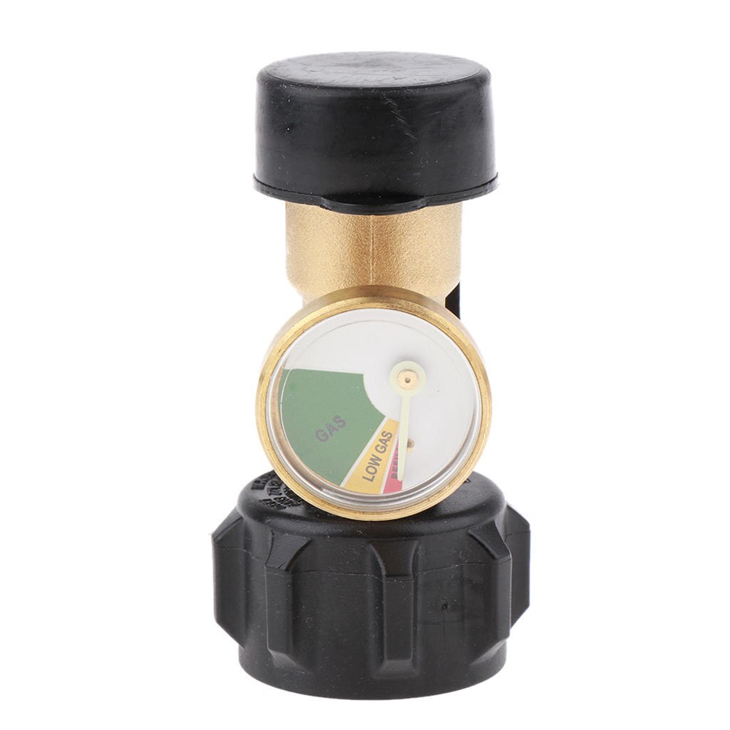Universal Propane Tank Adapter with Gauge, Convert... – Grandado