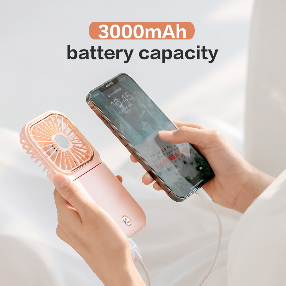 Portable Mini Fans USB Rechargeable Telescopic Fol... – Grandado