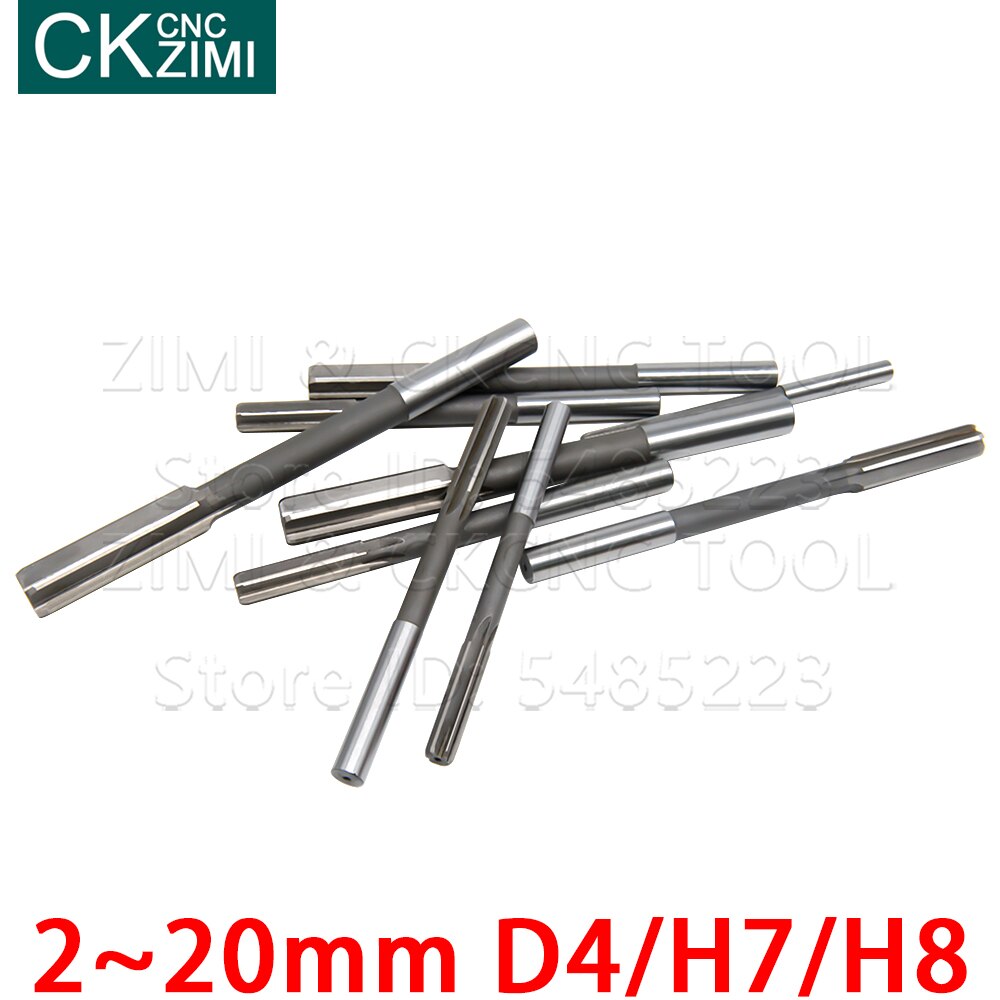 1pc 2 20 20mm d4 h7 h8 hss reamers de arremesso má... – Vicedeal