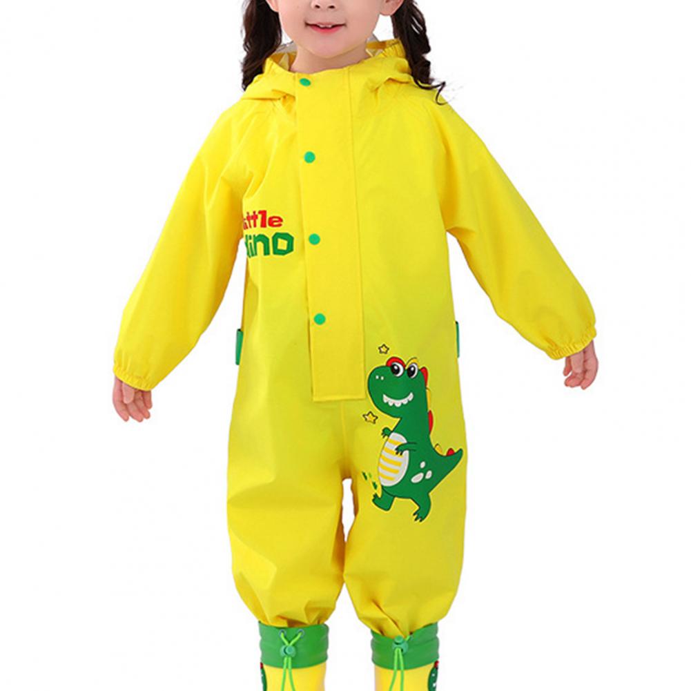 Outdoor Riding Rain Gear Kid Raincoat Cartoon Patt... – Grandado