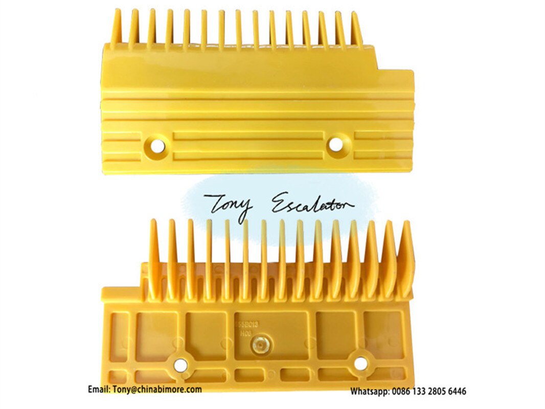 655B013H06 Escalator ABS Comb Plate Plastic Yellow... – Grandado