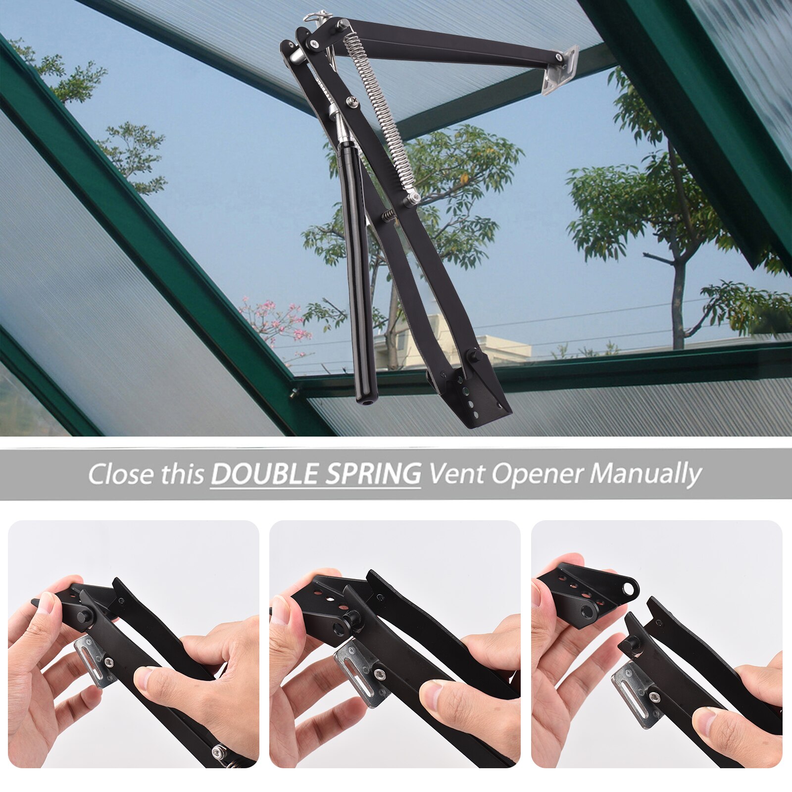 Automatic Vent Opener Garden Greenhouse Windows Op... – Vicedeal