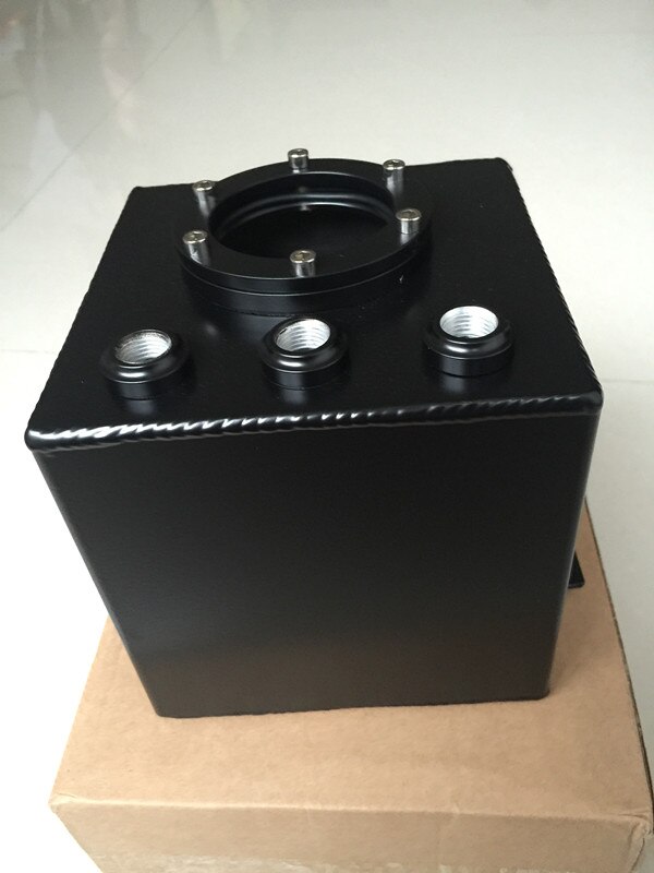 Universal 2L BILLET Aluminium Oil Catch Tank Fuel ... – Vicedeal