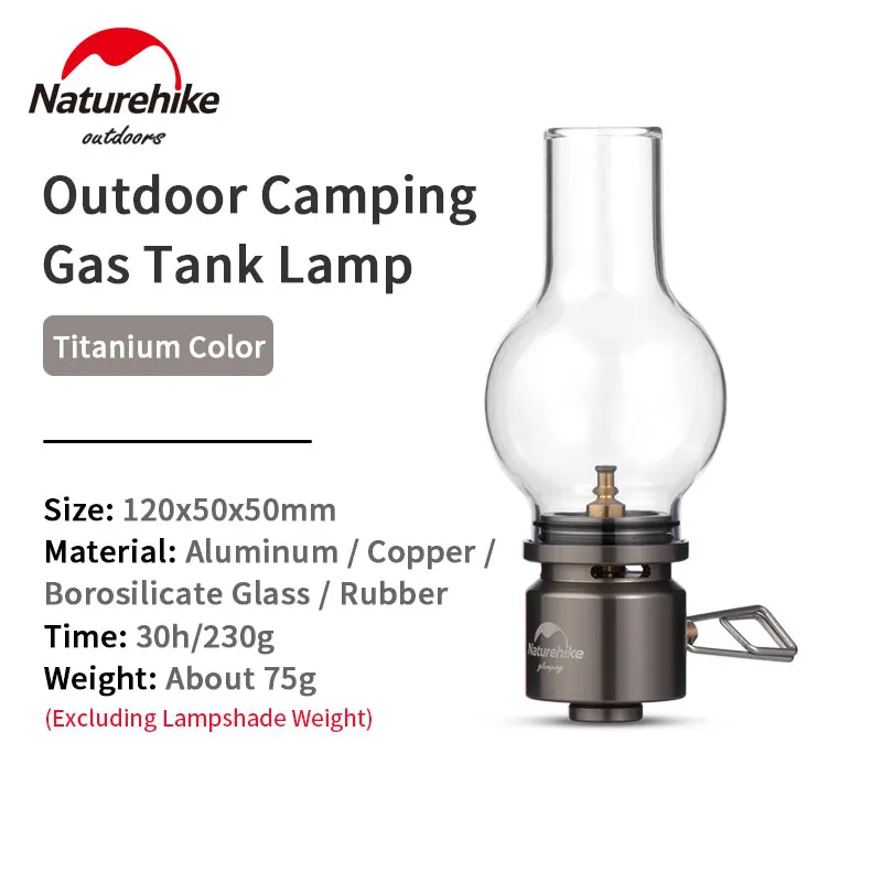 Naturehike Retro Gas Lamp Outdoor Gaslight Camping... – Grandado