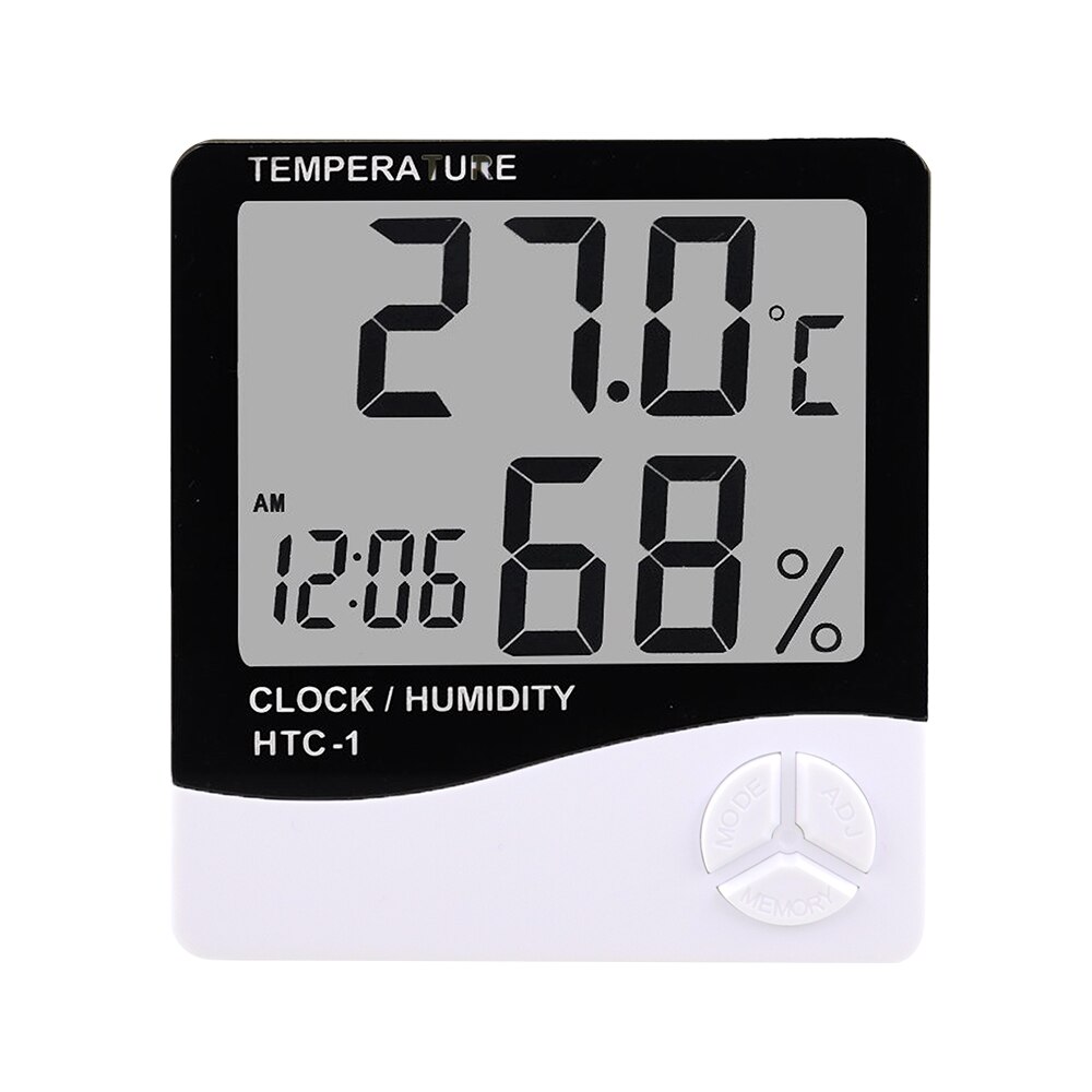 Weather Station HTC-2 HTC-1 Indoor Outdoor Thermom... – Grandado