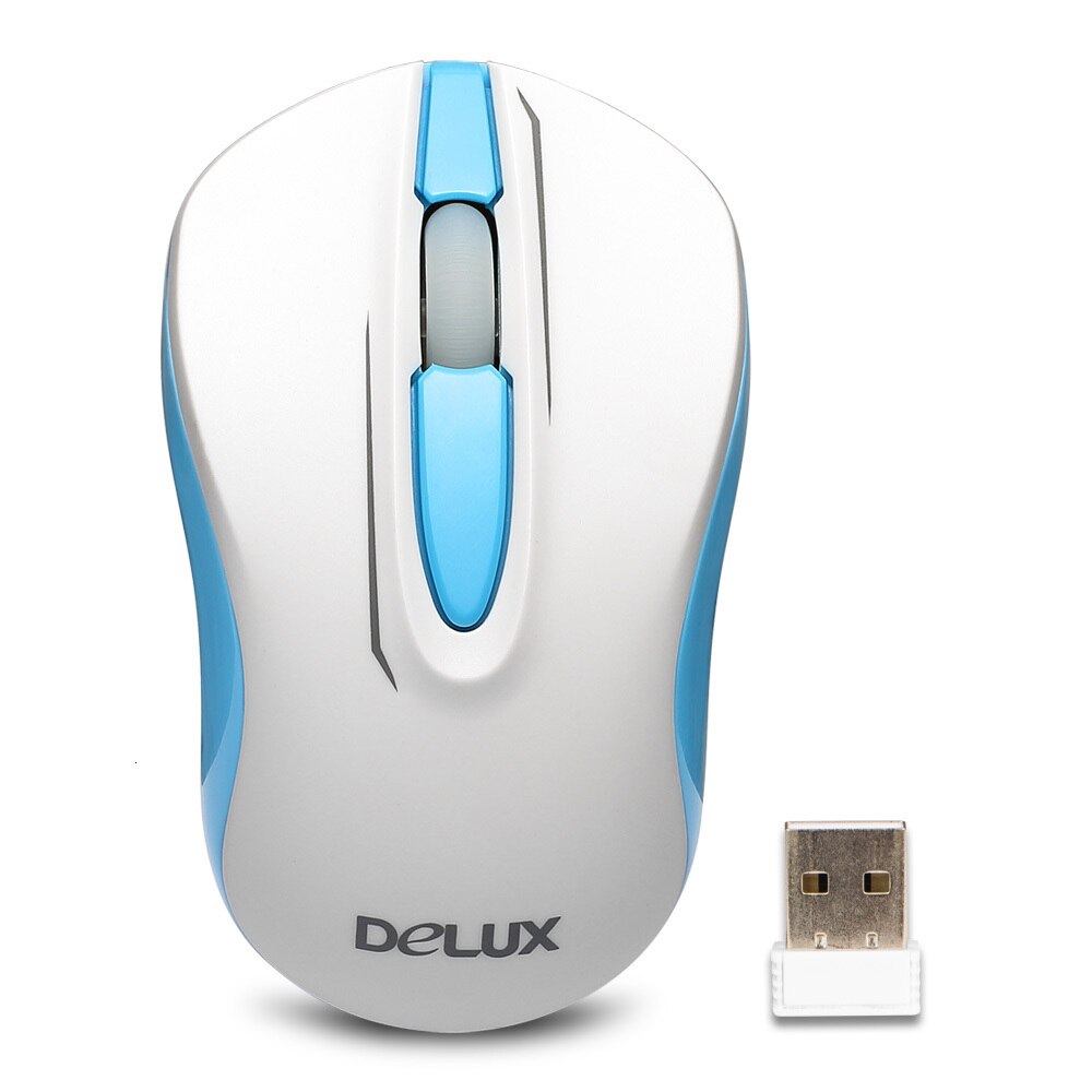 Delux M137GX Draadloze Muis Mini Office Usb Optisc... – Grandado
